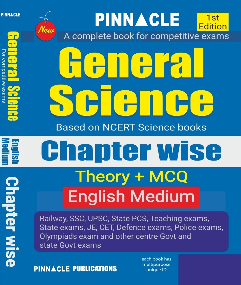 General Science (Theory + MCQ) Chapter-Wise English Medium
